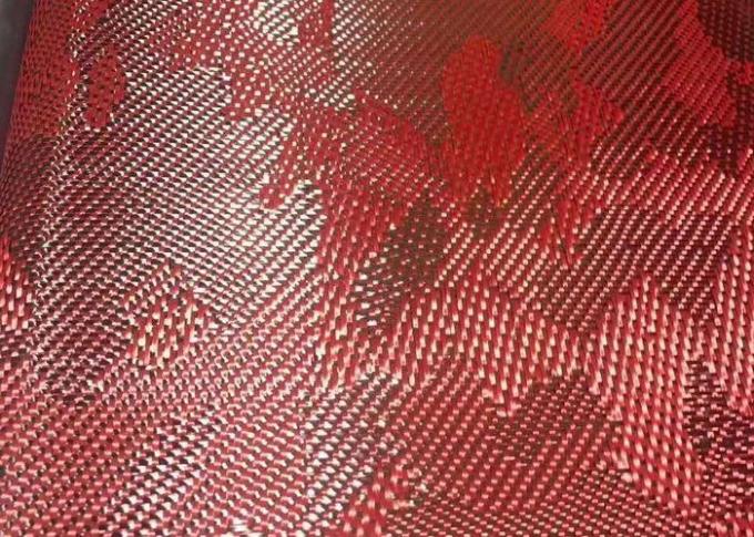 150cm Camouflage Carbon Fiber Kevlar Hybrid Fabric
